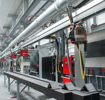 Hochdruck Schweißrauchabsaugung - Aigner