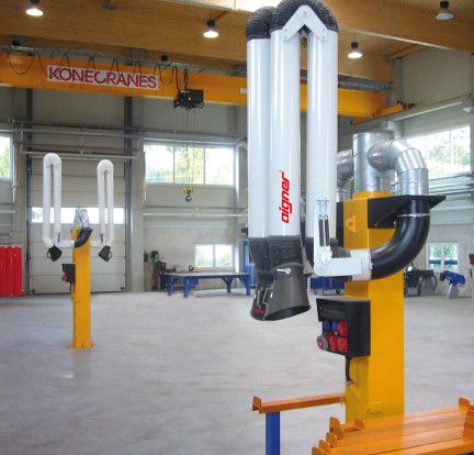 Schweißrauch Punktabsaugung - Aigner